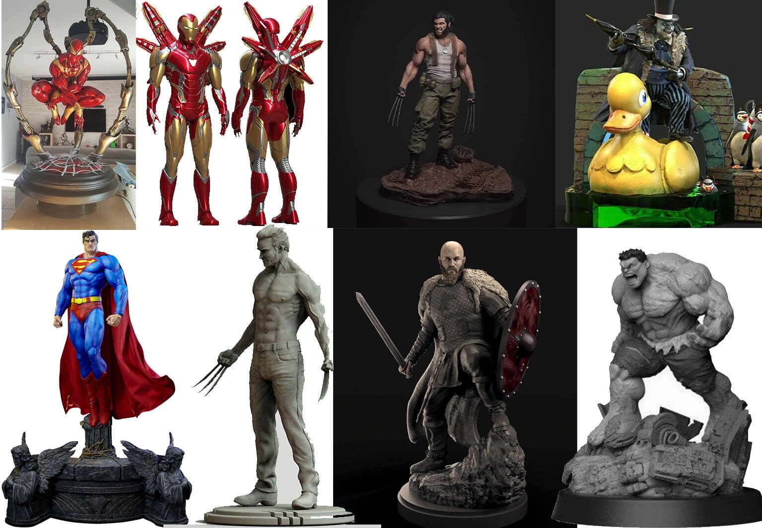 200 Figur Stl Hd 3D Modelldruck | Etsy