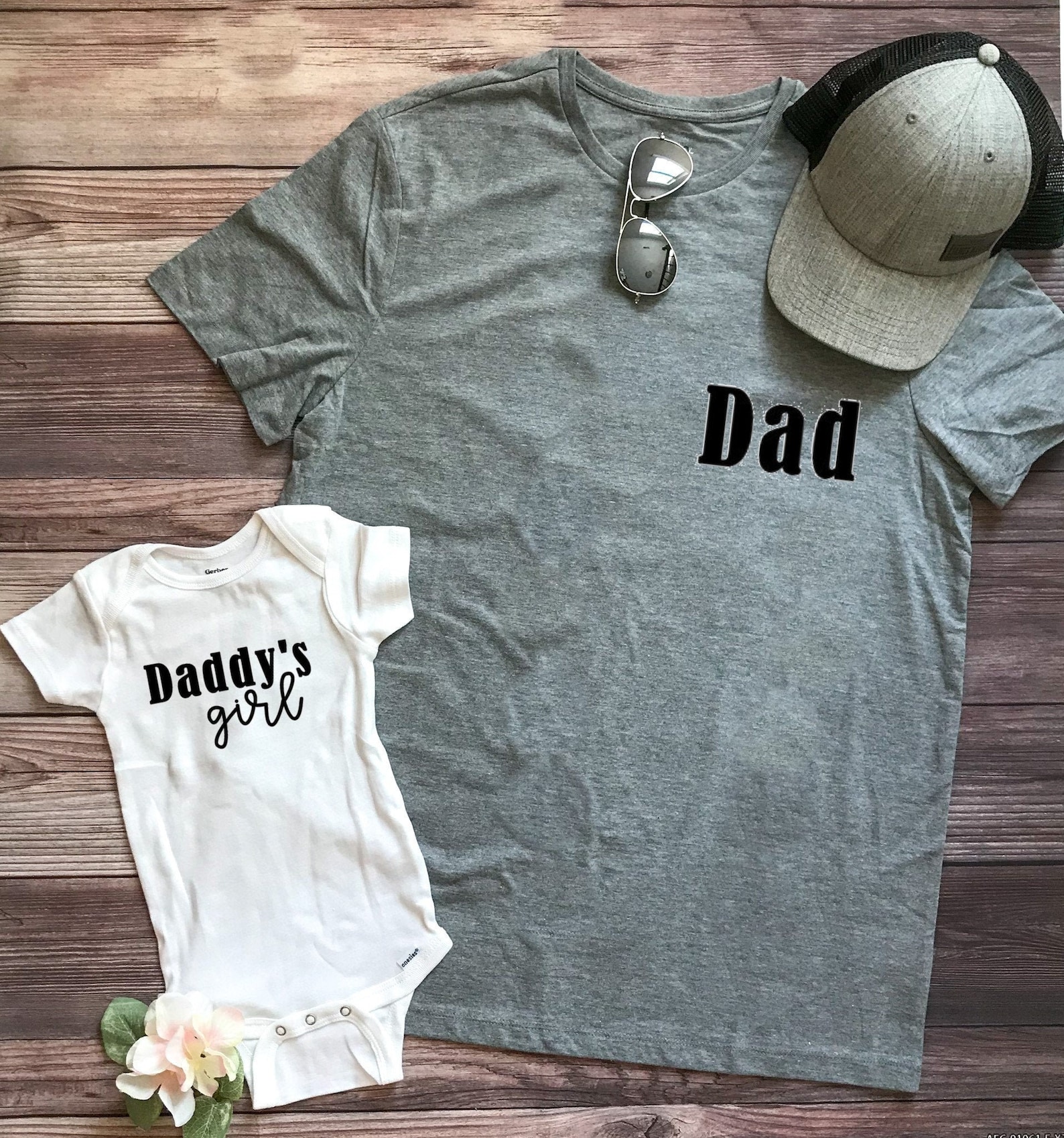 2 Shirts Dad And Daughter Matching Shirts Dad Daddys Etsy