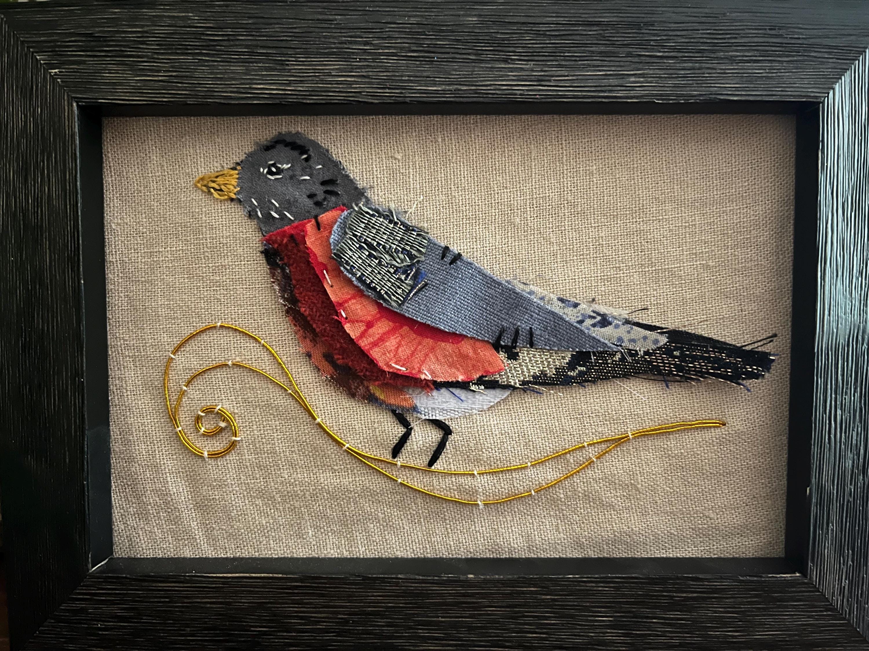 Fabric Robin - Etsy