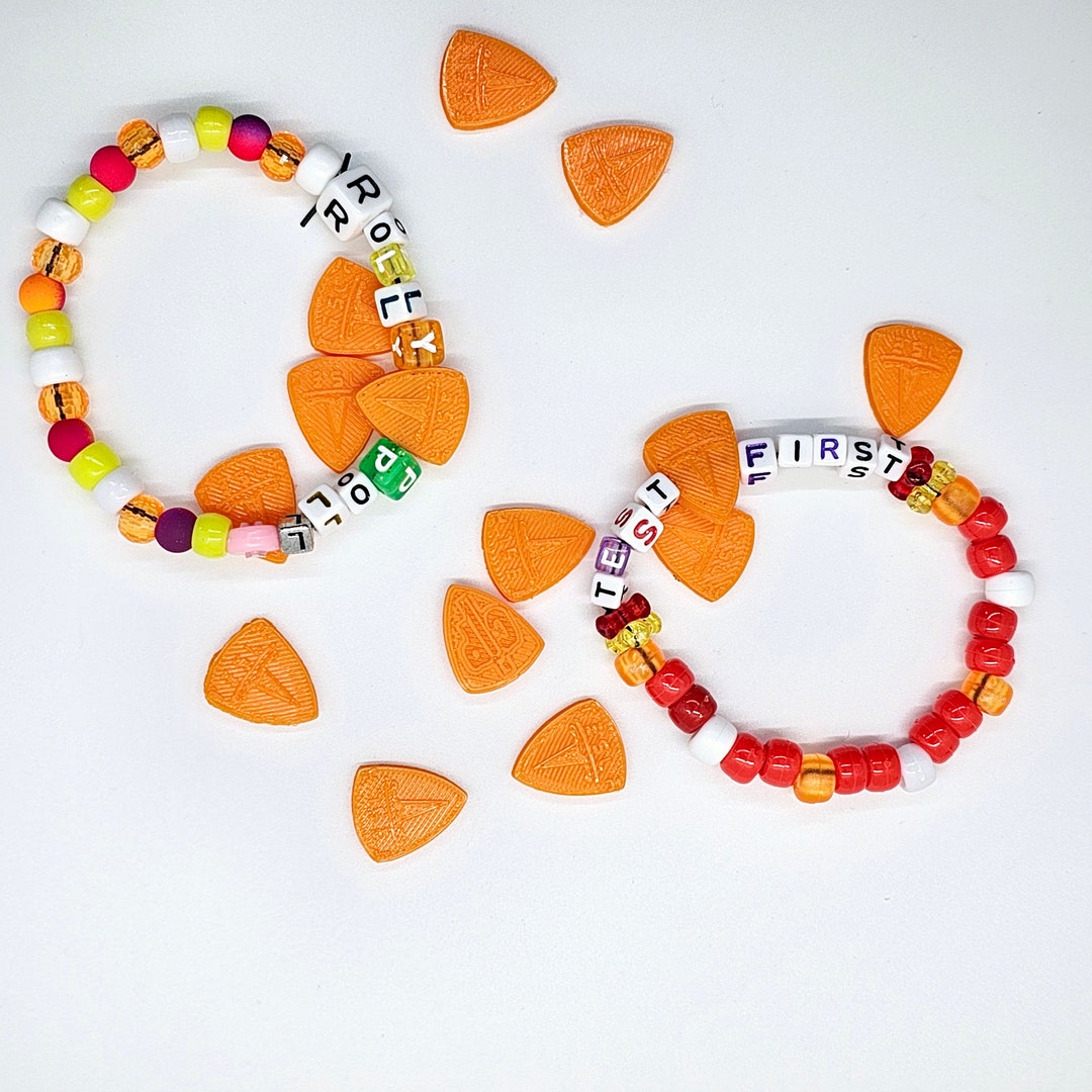 10 Orange Tesla Kandi Beads - Etsy