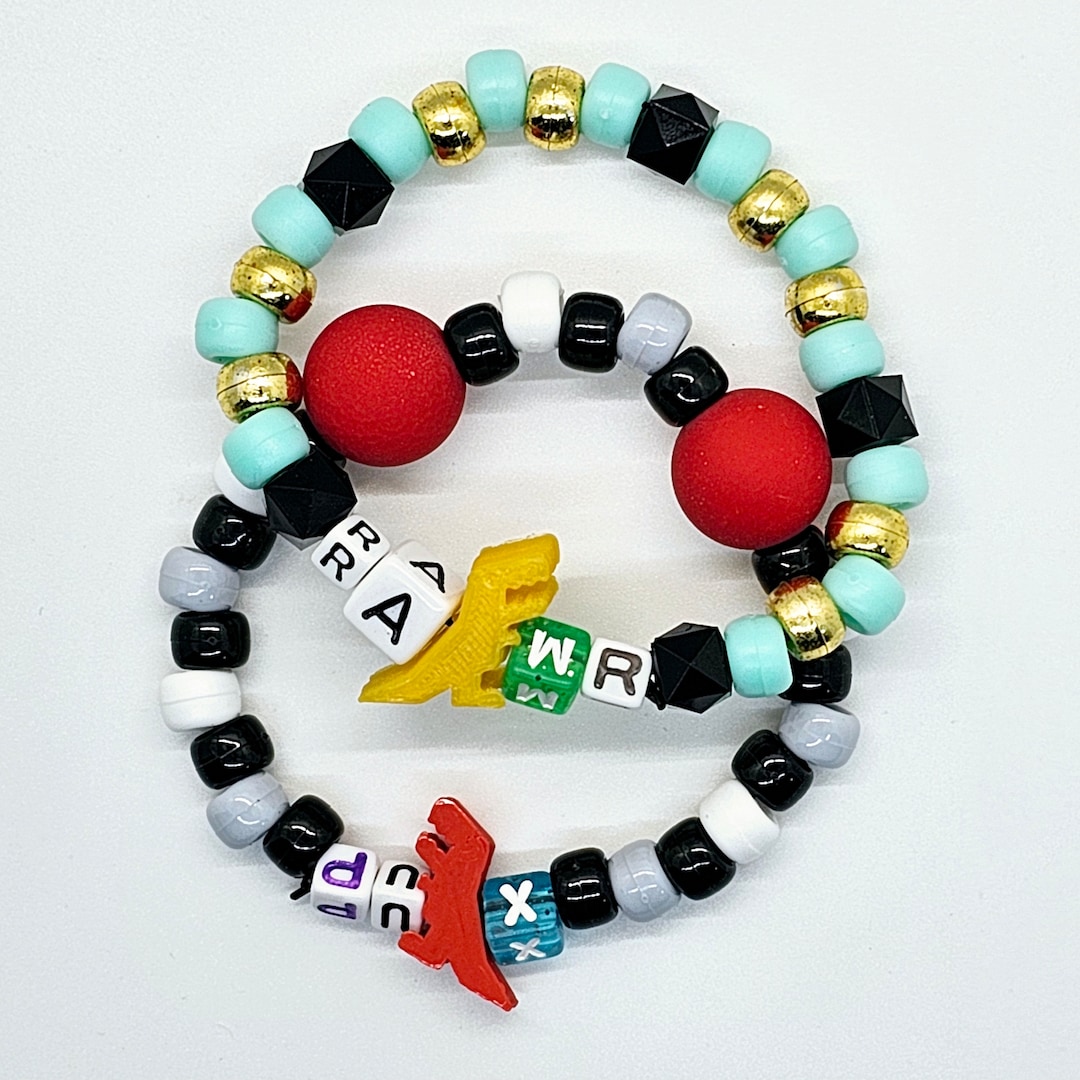 10 T-rex Kandi Beads - Etsy