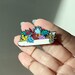 Reefer Enamel Pin Coral Reef Hard Enamel Pin Ocean Themed - Etsy
