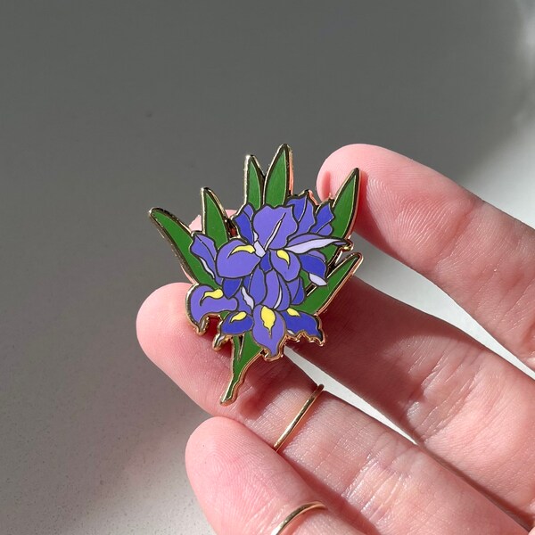 Iris Artwork - Etsy