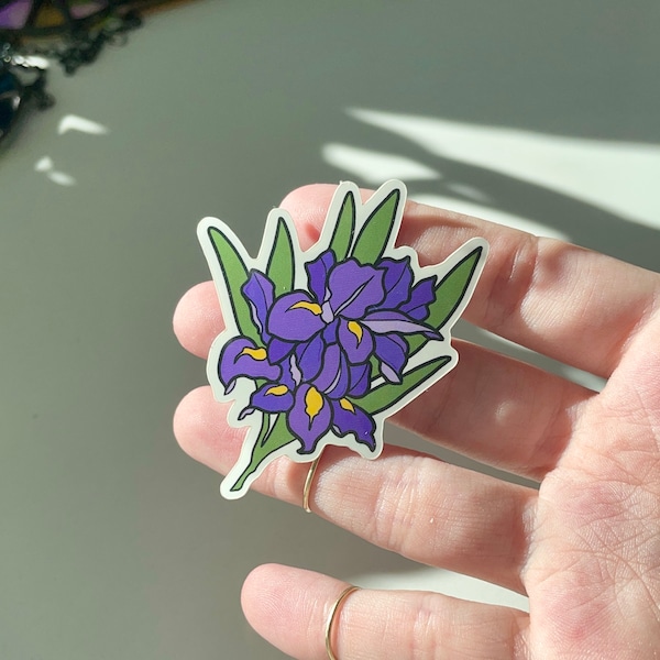 Iris Flower - Etsy