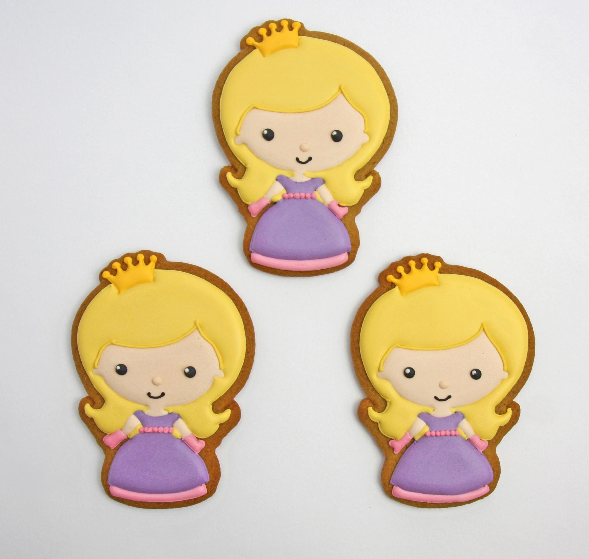 Princess Iced Biscuits - Etsy