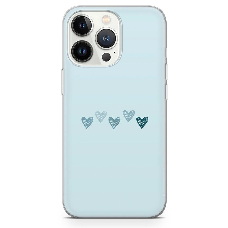 Cute Aesthetic Phone Case Blue Pastel Cover for Iphone 14pro - Etsy