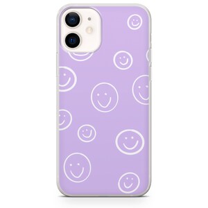 Purple Lilac Phone Case Violet Pastel Cover for iPhone 14pro, 13, 12 ...
