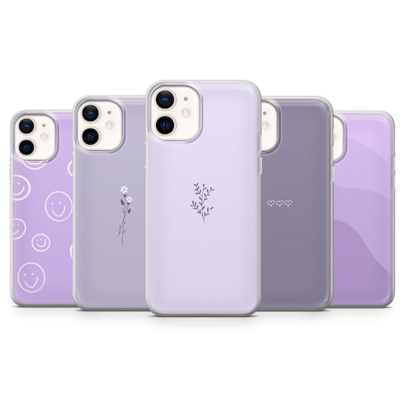 Purple Lilac Phone Case Violet Pastel Cover for Iphone 13 12 - Etsy