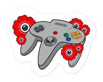 N64 Controller Sticker - Etsy