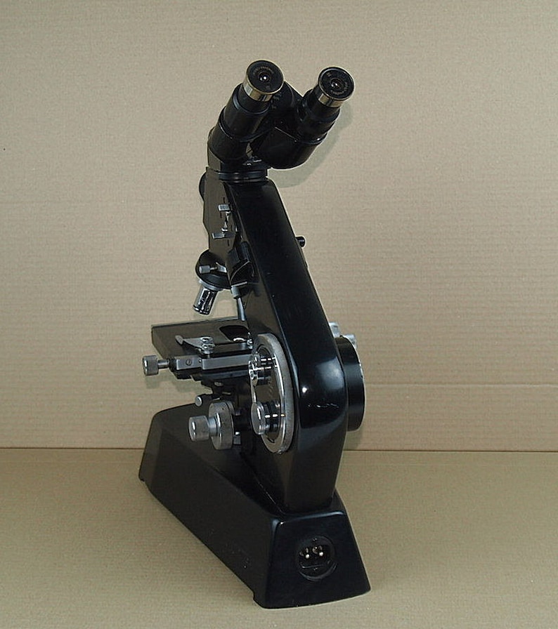 RARE Vintage Microscope ROW Rathenow Made in Germany - Etsy