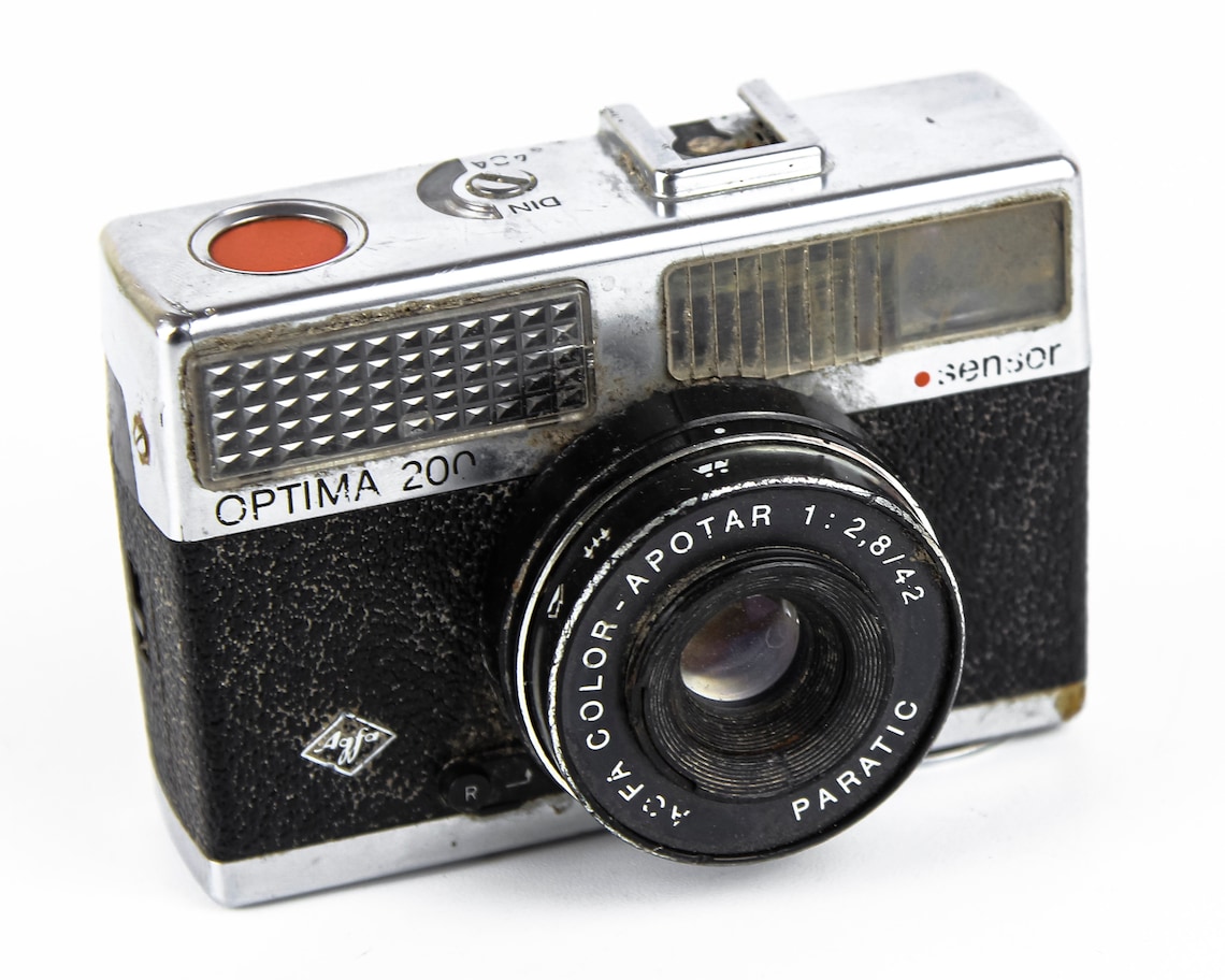 Vintage Camera AGFA OPTIMA 200 Lens Apotar 28 / 42 - Etsy