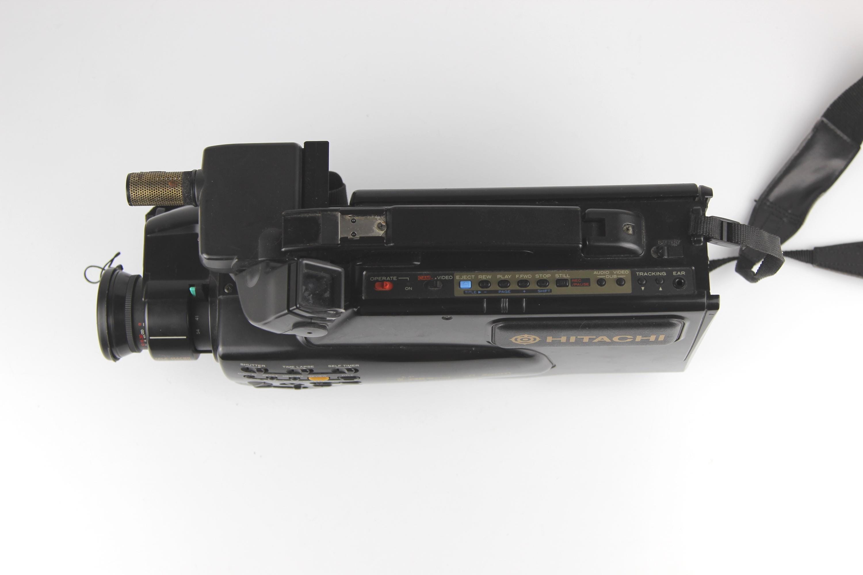 Film Cinema Filming Apparatus Video Camera HITACHI Vm - 2380E Lens X6 ...