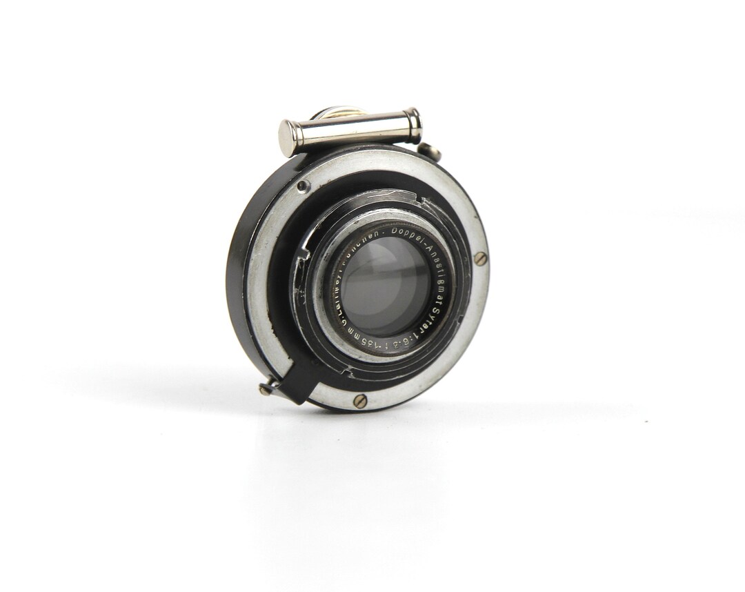 Lens Doppel - Anastigmat (6,3/135 Mm) G.leitmeyr Munhen - Etsy