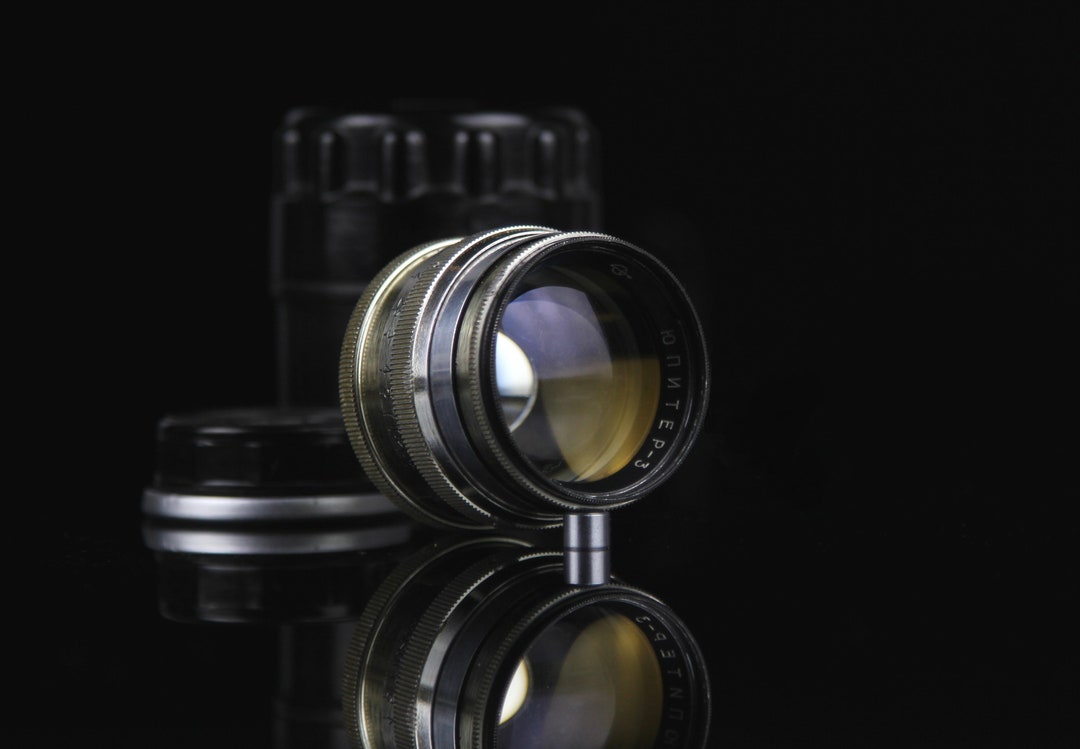 JUPITER - 3 Super Fast Lens Sonnar Red "p" (1,5/50 Mm) Mount M39/L39 - Etsy