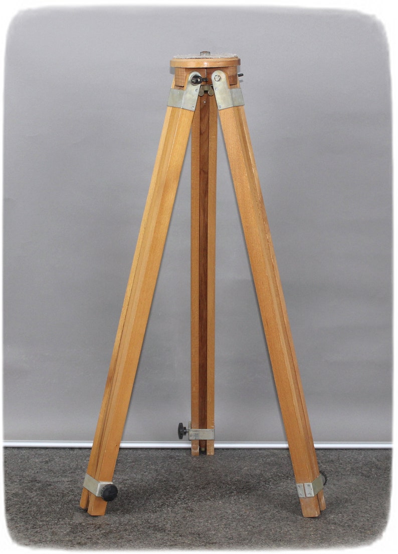 Soviet Wooden Tripod Sliding Tripod Telescopic for Camera Vintage - Etsy