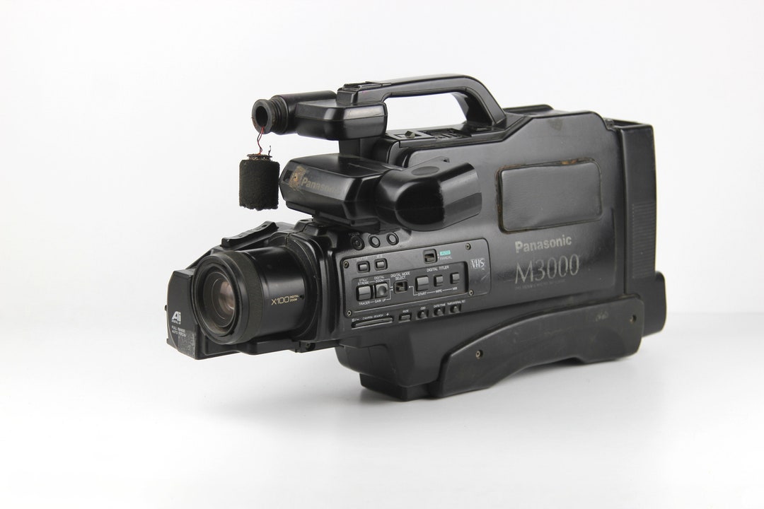 Film Cinema Filming Apparatus Video Camera PANASONIC NV M3000EN Lens ...