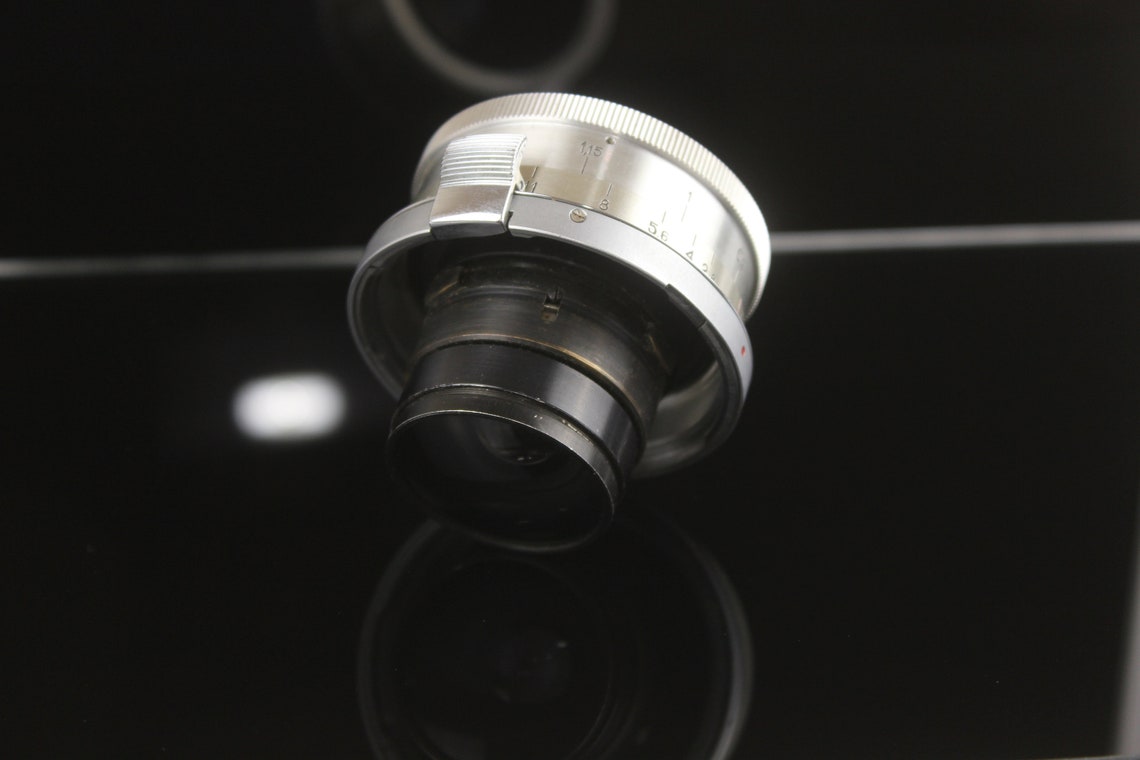 JUPITER 12 Soviet Lens Red p 1 : 2 .8 F 35 Cm - Etsy