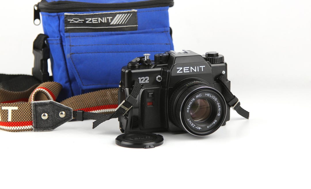 Soviet Camera ZENIT 122 Lens MC Helios 44M - 6 (2/58) - Etsy