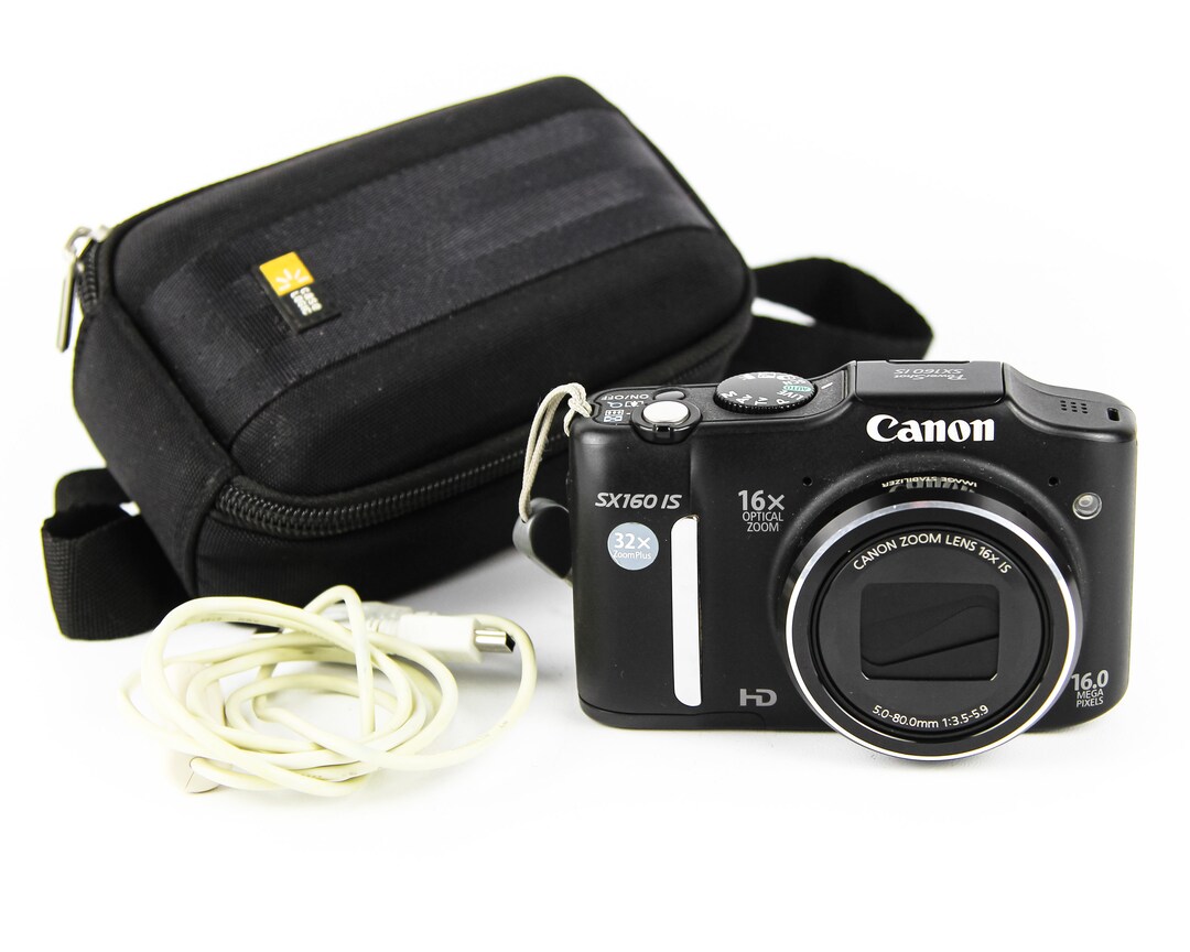 Camera CANON SX 160 IS Power Shot Lens Canon Zoom 15 X 16 5.0-80.0 Mm 1 ...