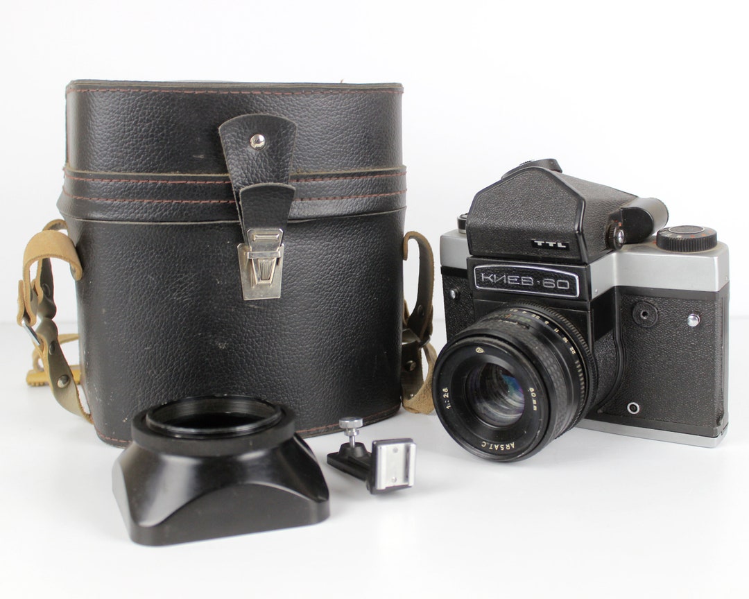 Soviet Camera KIEV - 60 Ttl Lens ARSAT S (2,8/80) PENTACON Six 6 X 6 ...