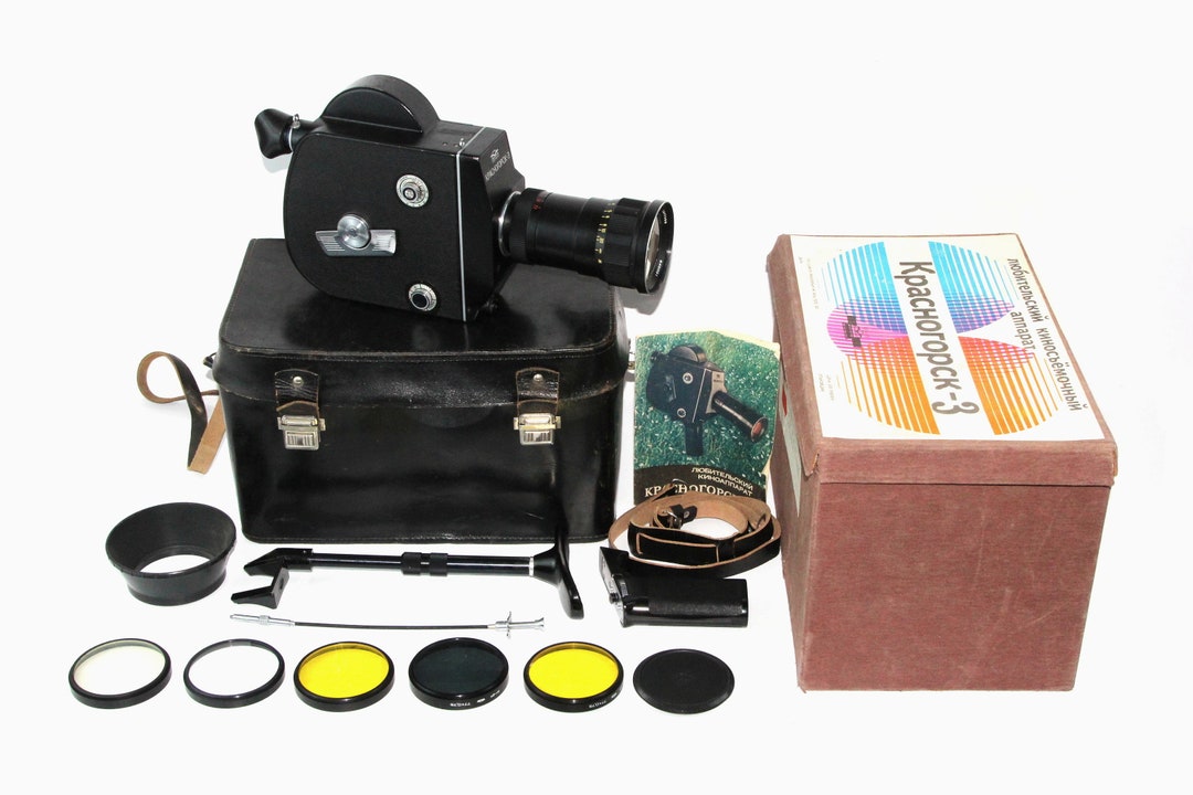 Soviet Film Cinema Movie Camera KRASNOGORSK-3 16 Mm Lens - Etsy Singapore