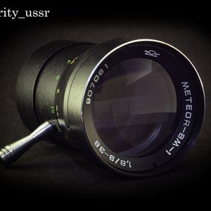 ZOOM LENS METEOR - 8m-1 (1.8 / 9-38) Film Movie Camera Quarz Quartz ...