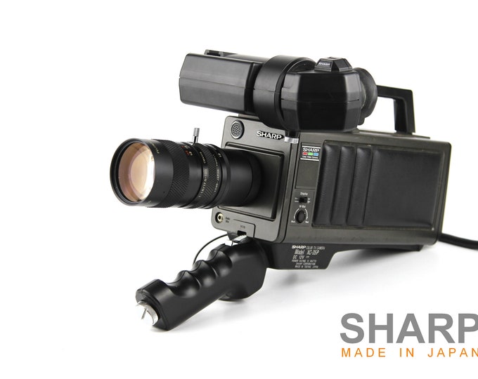 TV Camera SHARP XC-35P Lens Fujinon - Tv Zoom 1 : 1,8 / 17,5 - 105 Made ...