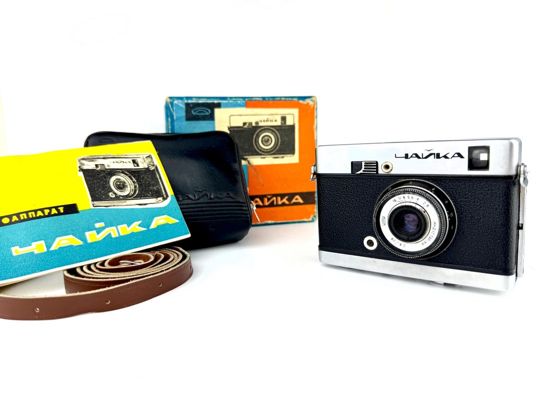 Soviet Vintage Camera CHAIKA 2 Lens INDUSTAR-69 F 2,8/28mm - Etsy