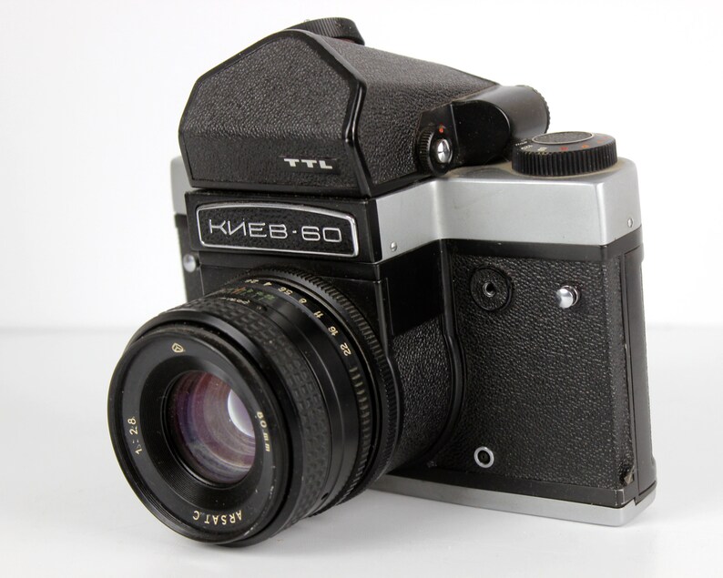 Soviet Camera KIEV 60 Ttl Lens ARSAT S 28/80 PENTACON Six - Etsy
