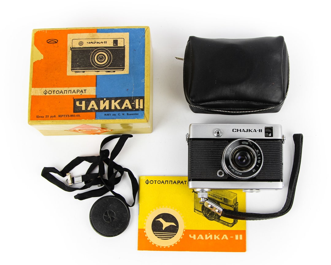 CHAJKA 2 CHAIKA Soviet Camera Lens INDUSTAR 69 2.8/28 - Etsy