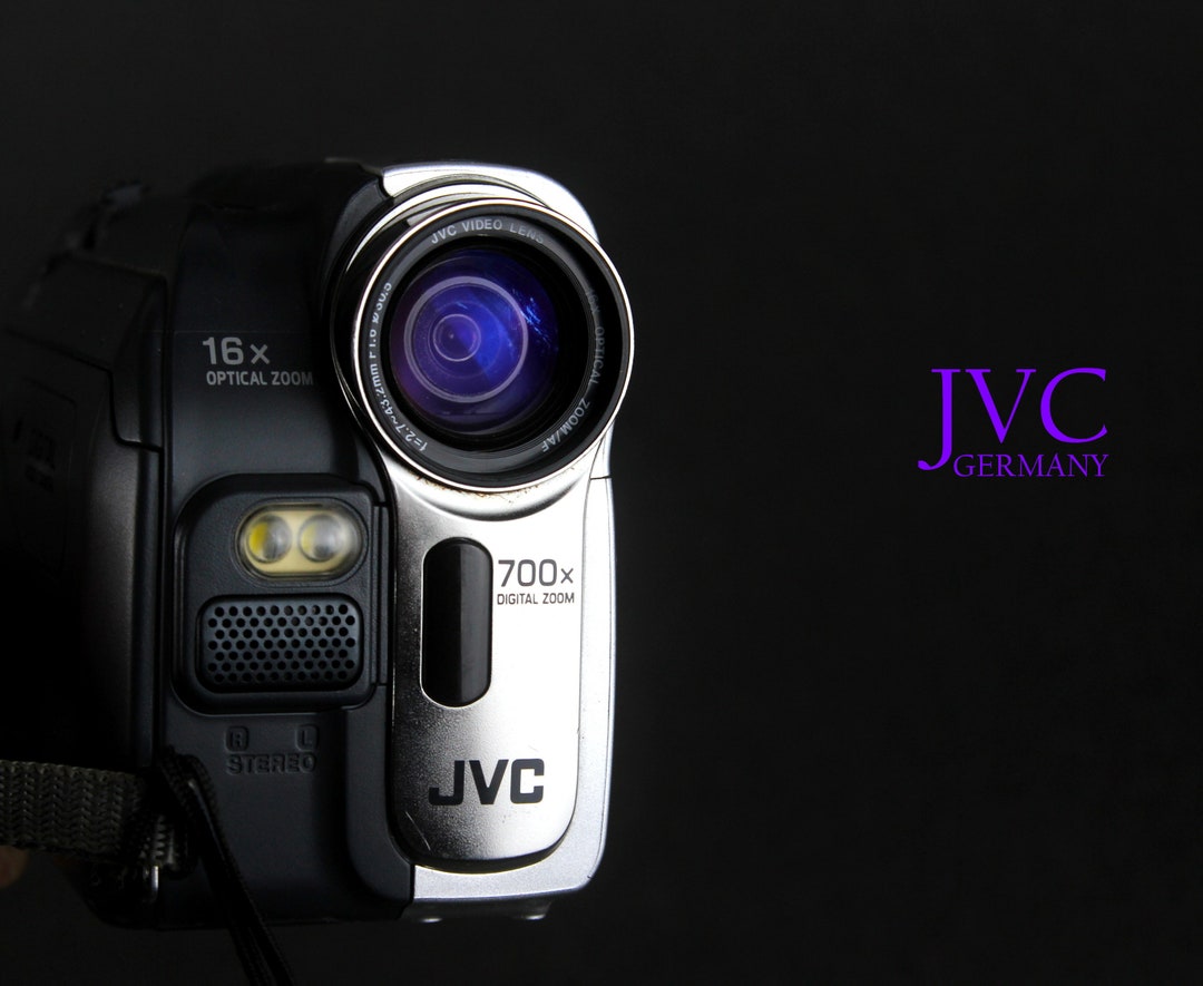 Film Cinema Filming Apparatus Video Camera JVC Lens 25 X Optical Zoom ...