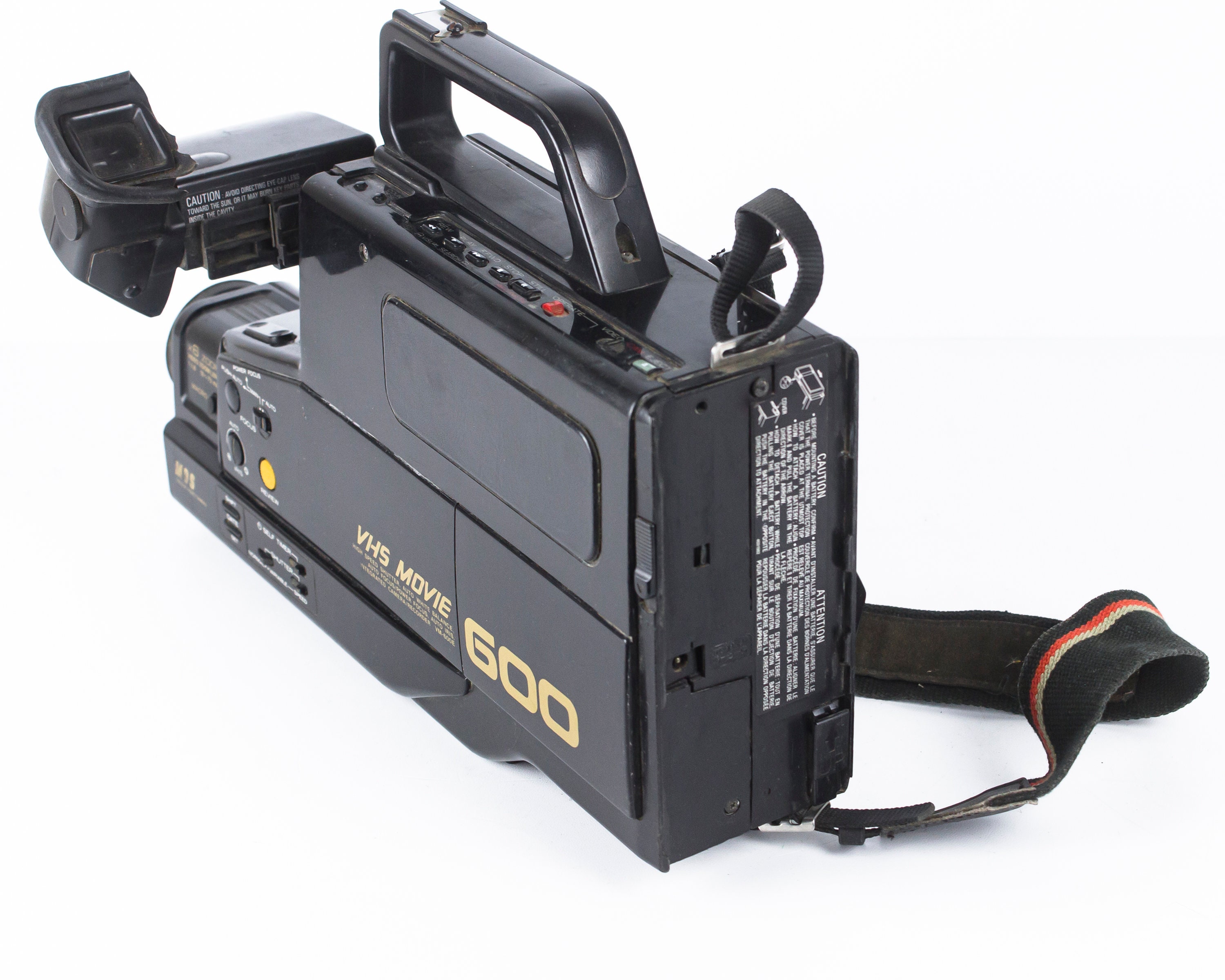 This donut shop has a VHS security camera hanging from the ceiling ...