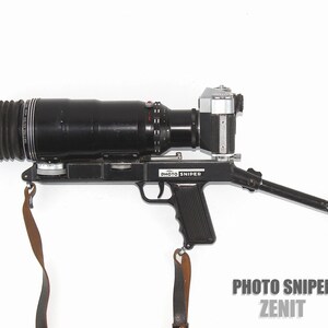 Soviet Photosniper FS 12 Camera Zenit-es Lens TAIR 3 Phs 4,5/300 Lens ...