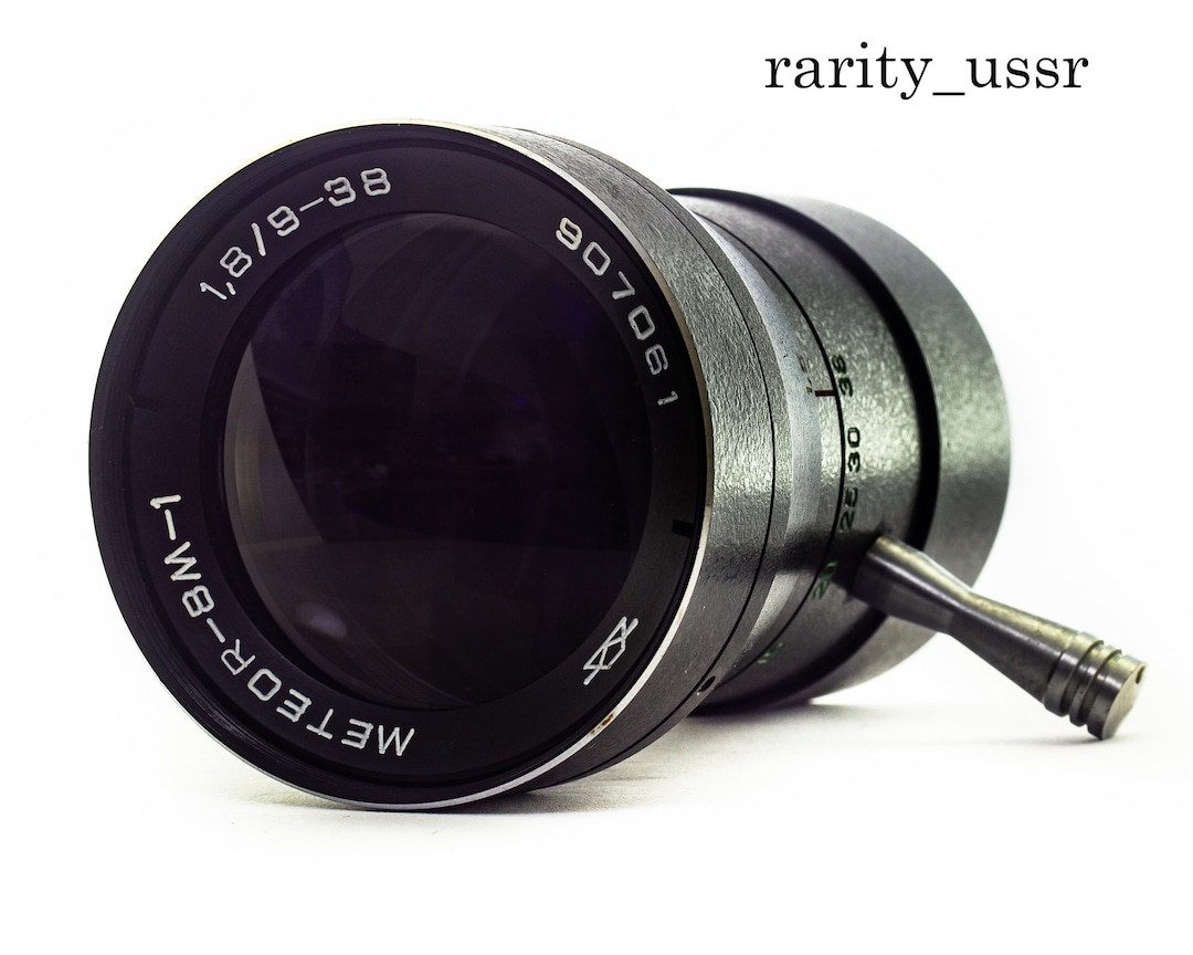 ZOOM LENS METEOR - 8m-1 (1.8 / 9-38) Film Movie Camera Quarz Quartz ...