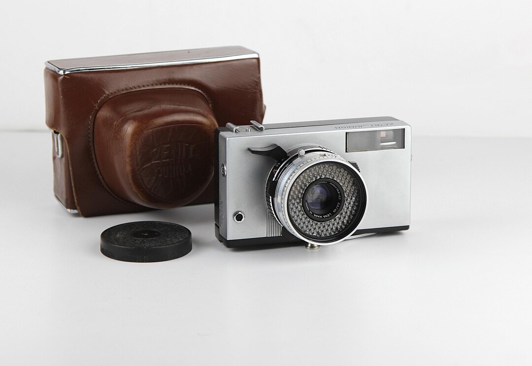 Rare Soviet KMZ Camera Zenit Junior (zorki 10) Lens Industar - 63 (2,8/ ...