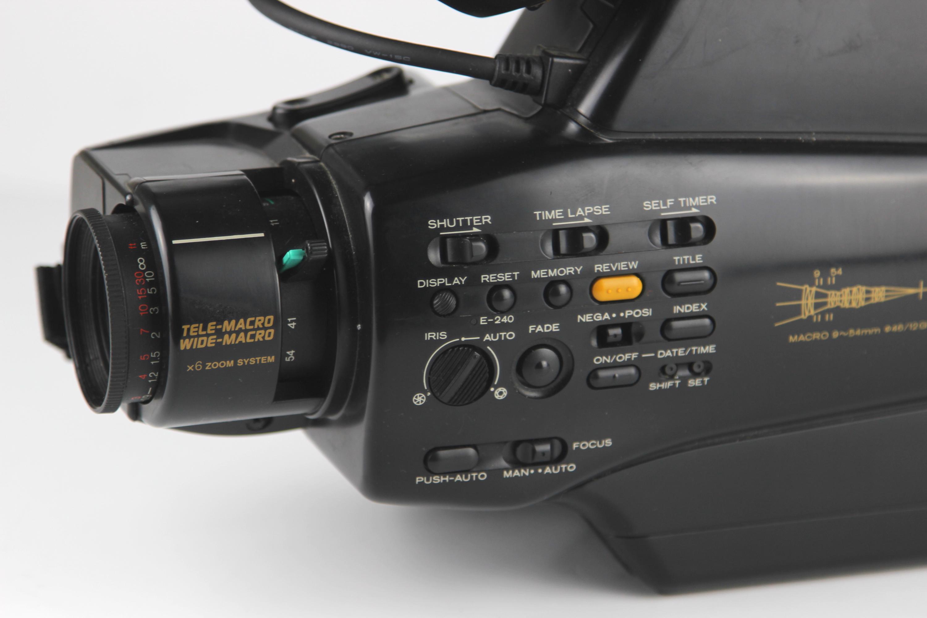 Film Cinema Filming Apparatus Video Camera HITACHI Vm - 2380E Lens X6 ...