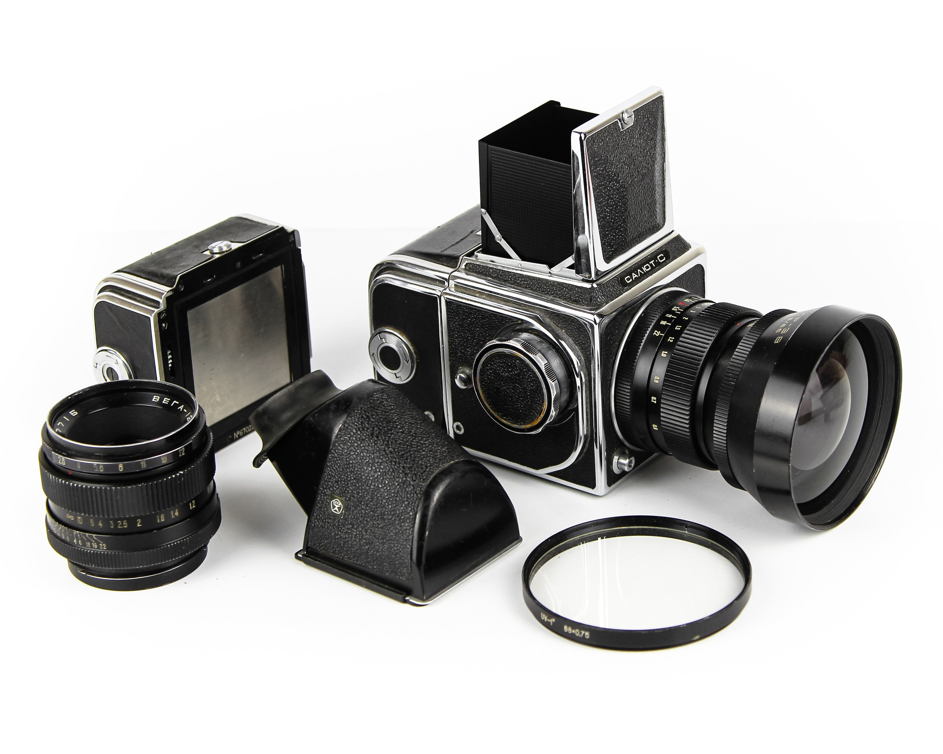 Soviet Camera 6x6 SALUT S Ttl Lens MIR-3V 35/65 Lens VEGA - Etsy