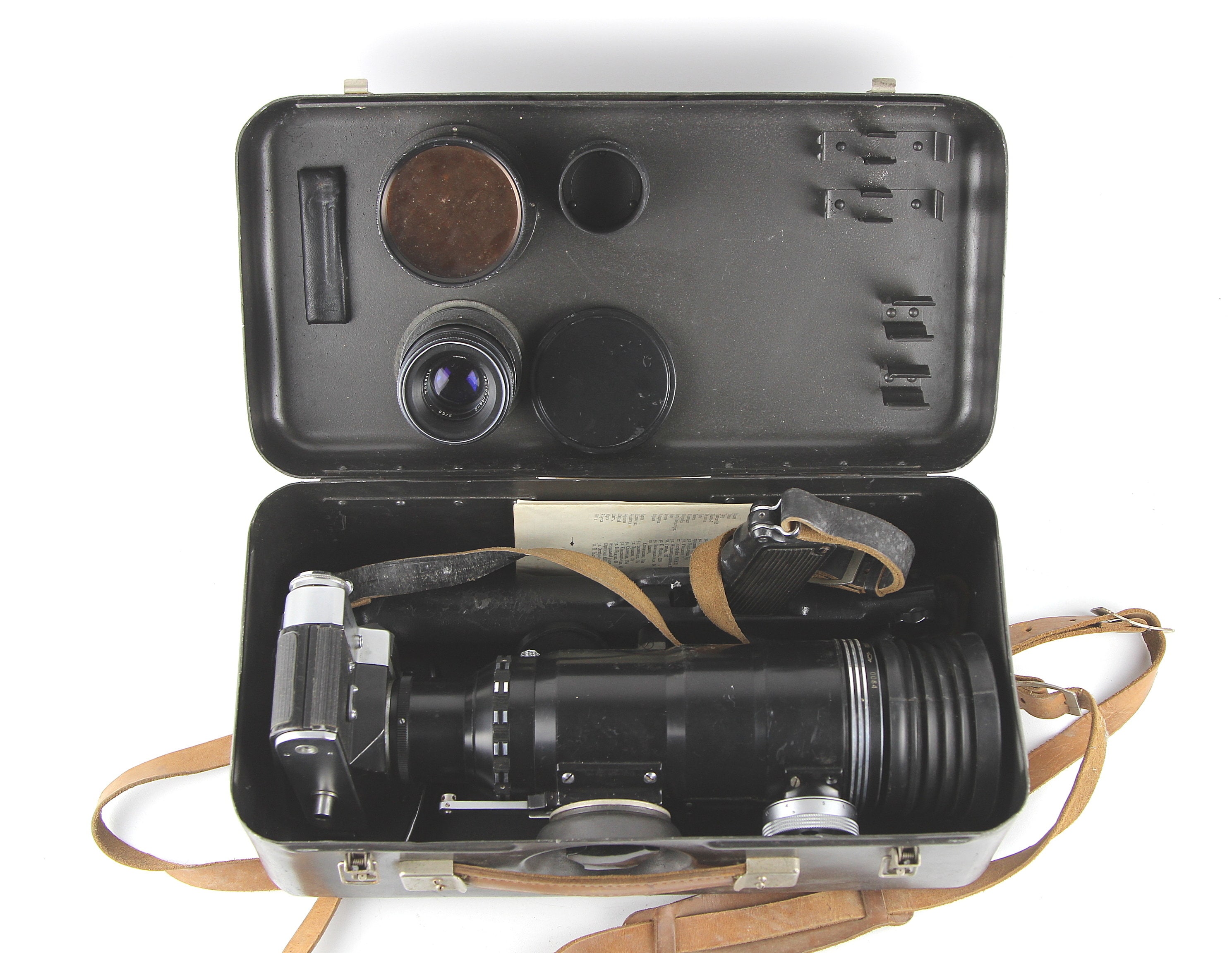 Soviet Photosniper Fs 12 Lens TAIR 3 FS 4,5/300 HELIOS 44 2 Camera Gun ...