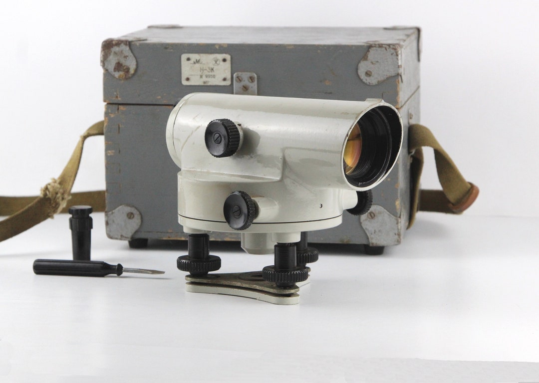 Soviet Theodolite N - 3 K Level Geodetic Instrument for Leveling 1977 ...
