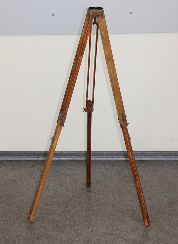 OLD Soviet Wooden Tripod Sliding Tripod Telescopic for Camera - Etsy