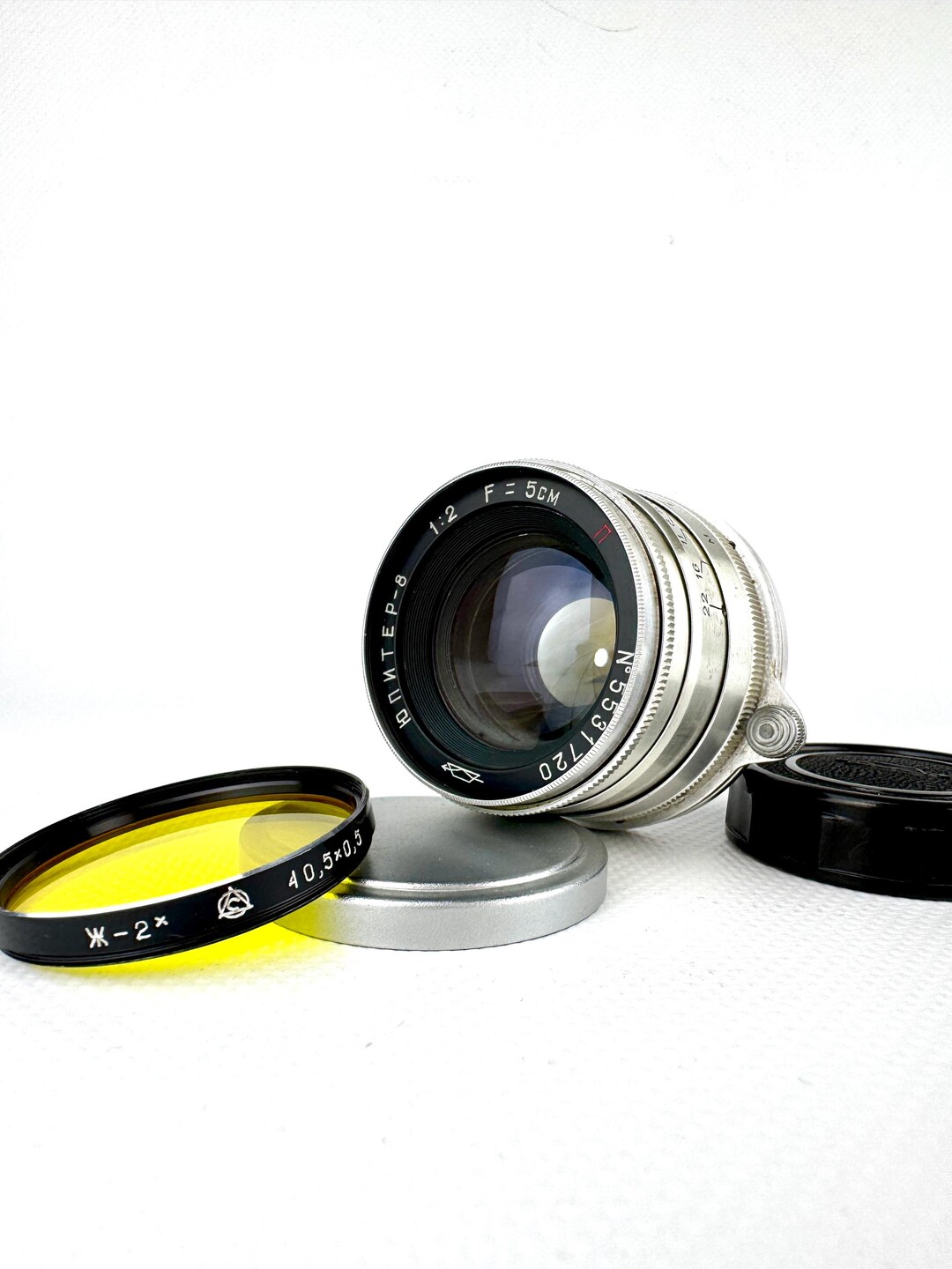 Soviet Lens JUPITER 8 (50mm F/2) Copy Sonnar Mount M 39/L 39 S/n ...
