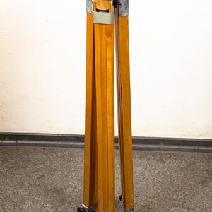 Soviet Wooden Tripod Sliding Tripod Telescopic for Camera Vintage Made ...