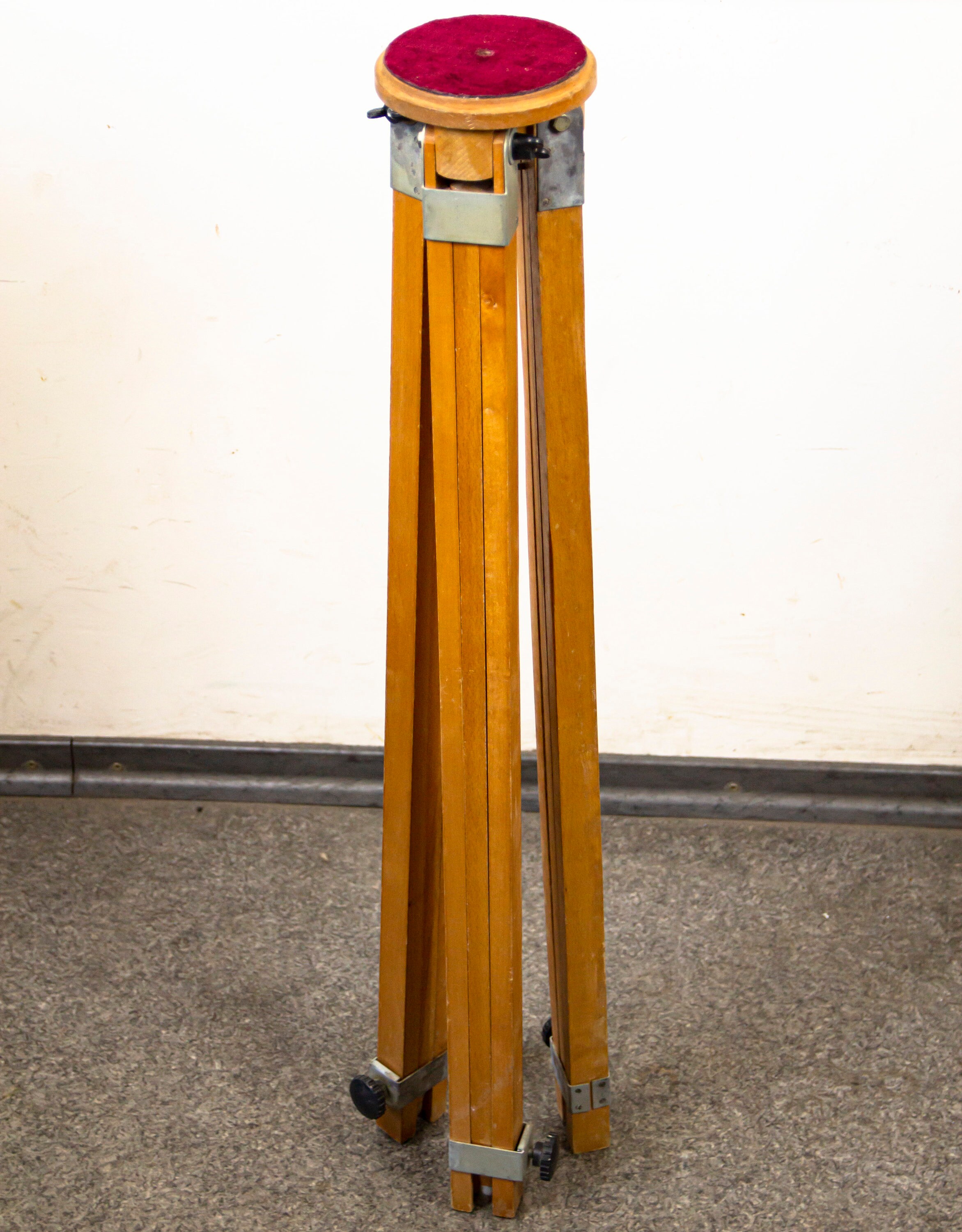 Soviet Wooden Tripod Sliding Tripod Telescopic for Camera Vintage Made ...