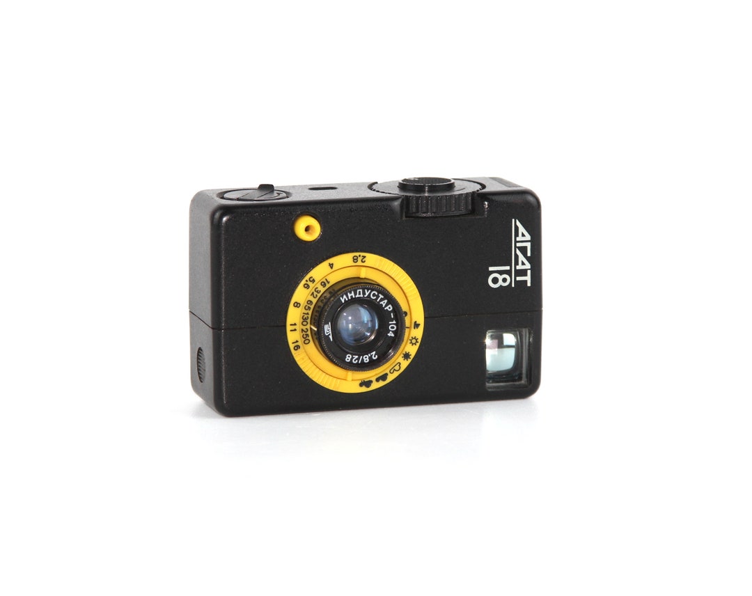 AGAT 18 Film Camera BELOMO Half-frame 35mm Lens 2.8/28mm Industar-104 Made in USSR - Etsy