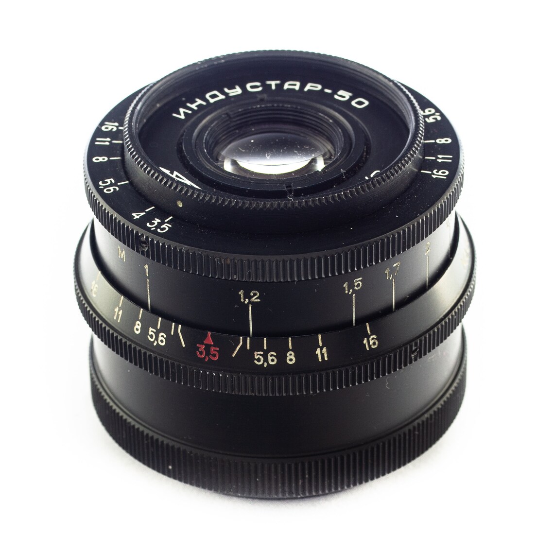Soviet Lens INDUSTAR - 50 Rangefinder 3.5/50 Mm Lens Tessar Mount M39 ...