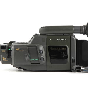 Film Cinema Filming Apparatus Video Camera SONY CCD-F350E Lens 6X 1:1.4 ...