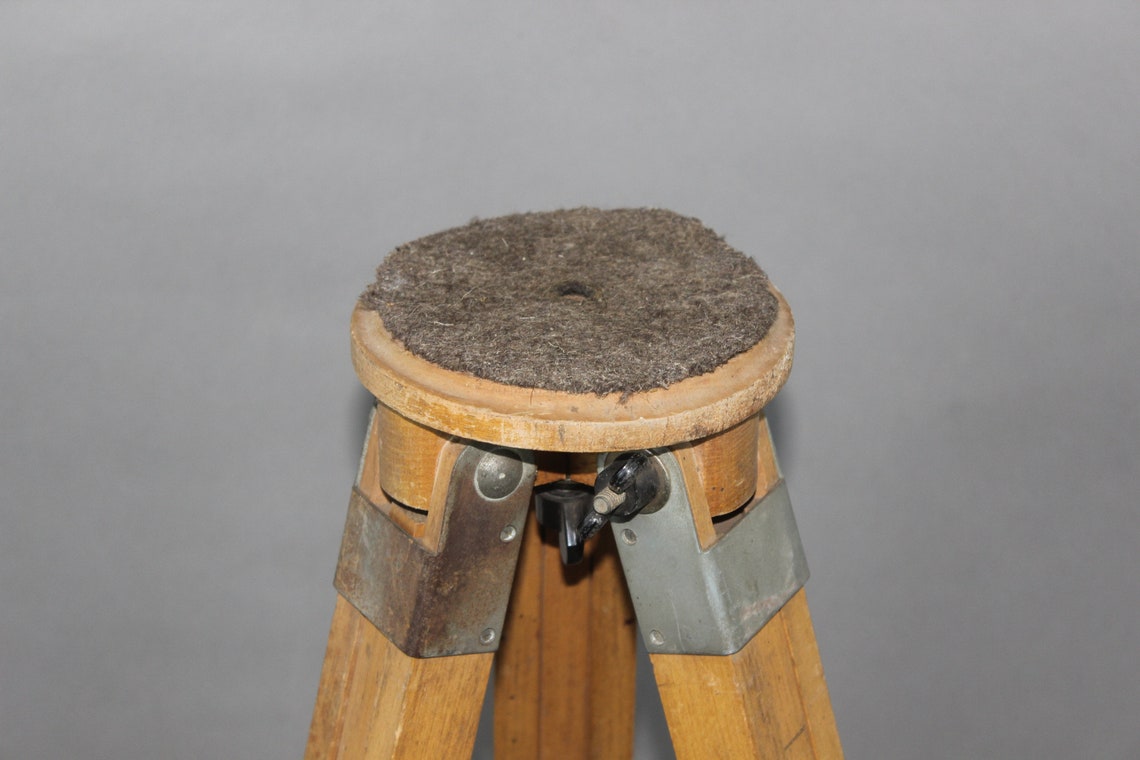 Soviet Wooden Tripod Sliding Tripod Telescopic for Camera Vintage - Etsy