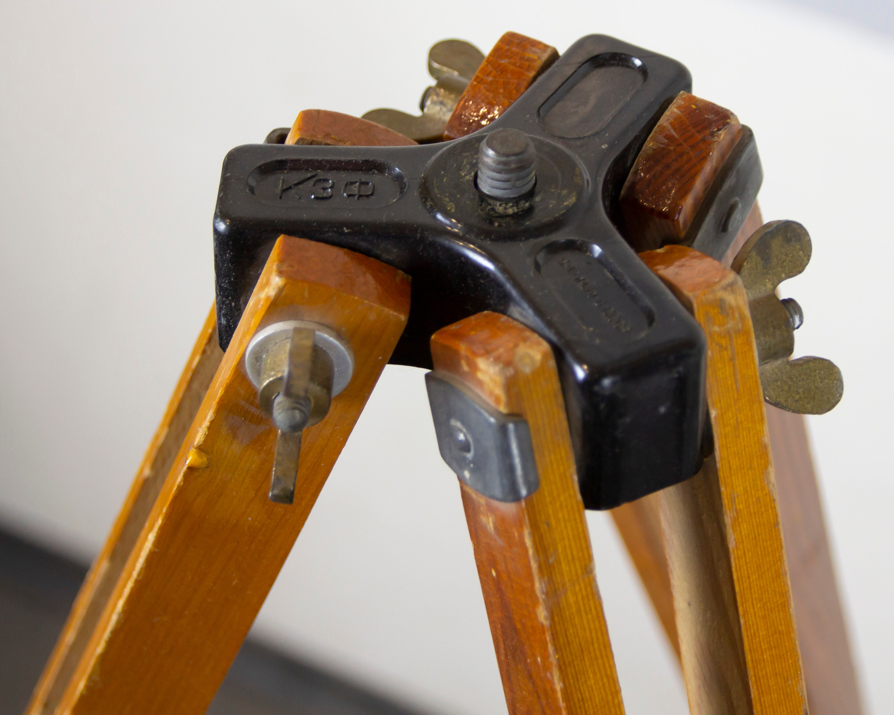 Soviet Wooden Tripod Sliding Tripod Telescopic for Camera - Etsy