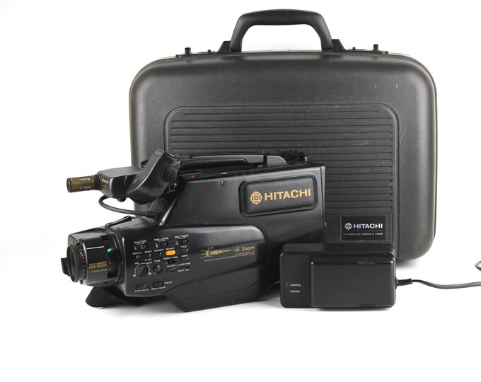 Film Cinema Filming Apparatus Video Camera HITACHI Vm - 2380E Lens X6 ...
