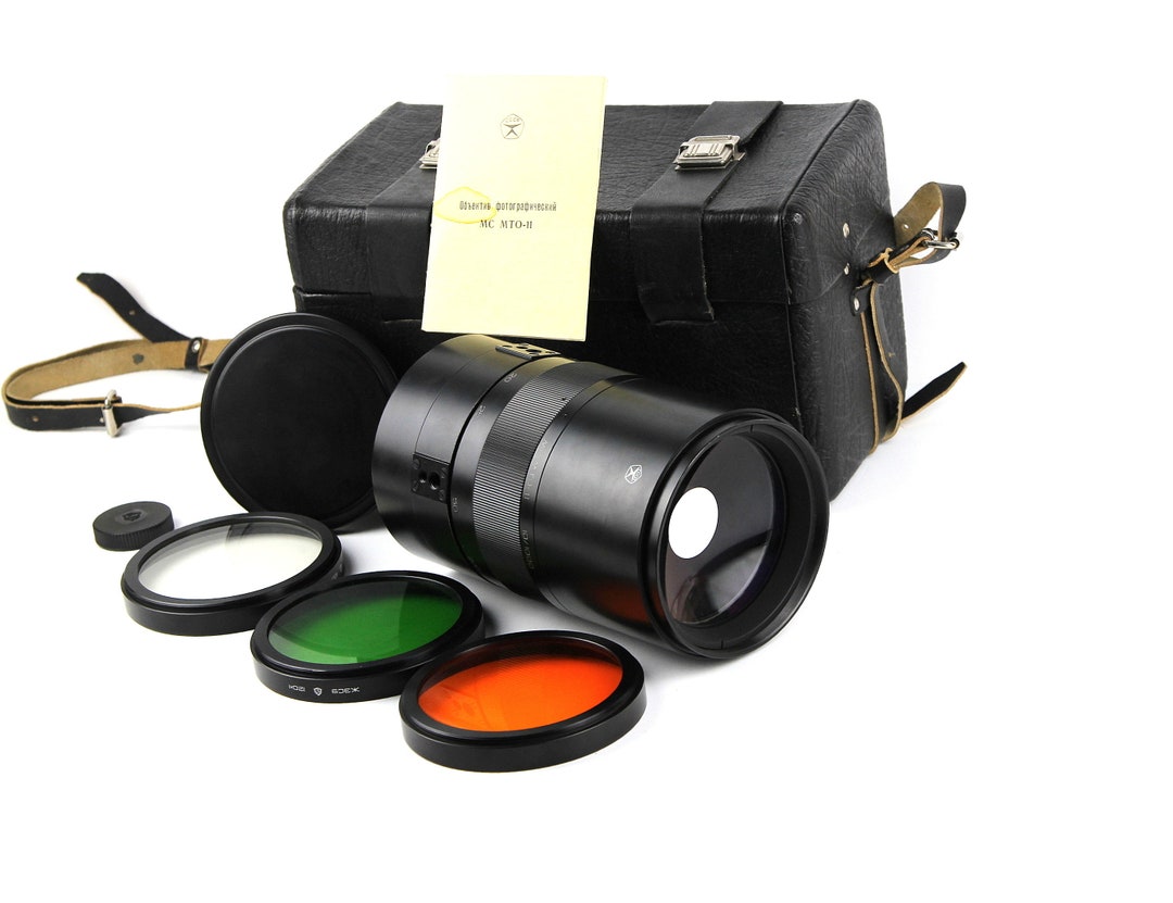 Soviet Lens MC MTO 11 10/1000 Telephoto Lens Mirror Lens Mount M42 - Etsy